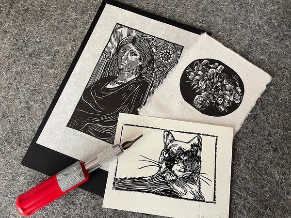 BruceGreySimcoe - Relief Printmaking - Intro to LinoCut