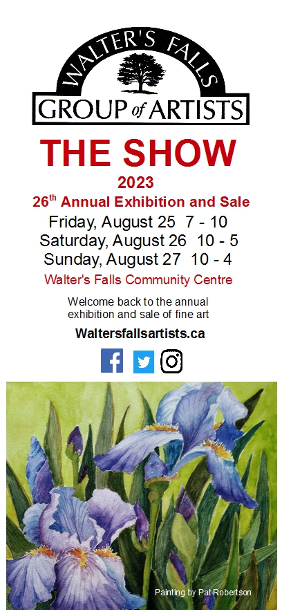 BruceGreySimcoe - THE SHOW. - Walter's Falls Group of Artists