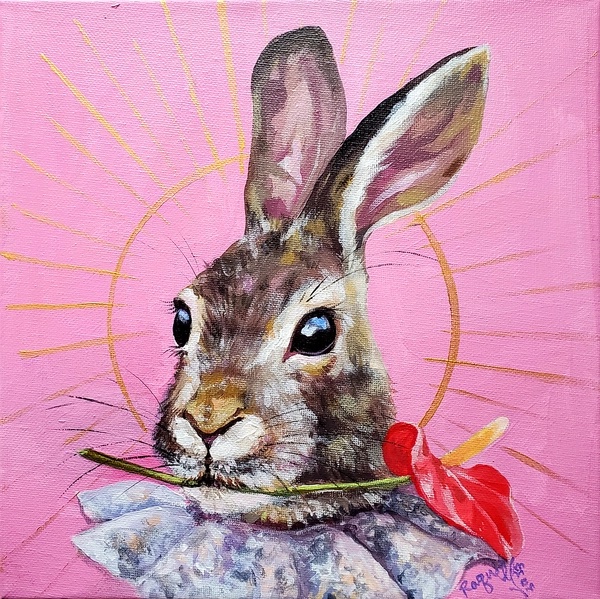 BruceGreySimcoe - Acrylic - Rabbit